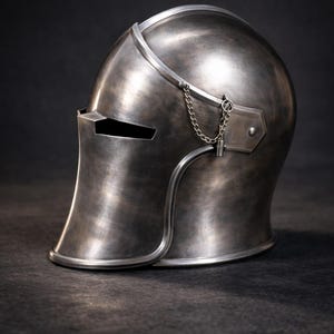 Medieval Barbuta Helmet Full Steel Knight Armor | Cosplay, LARP ...