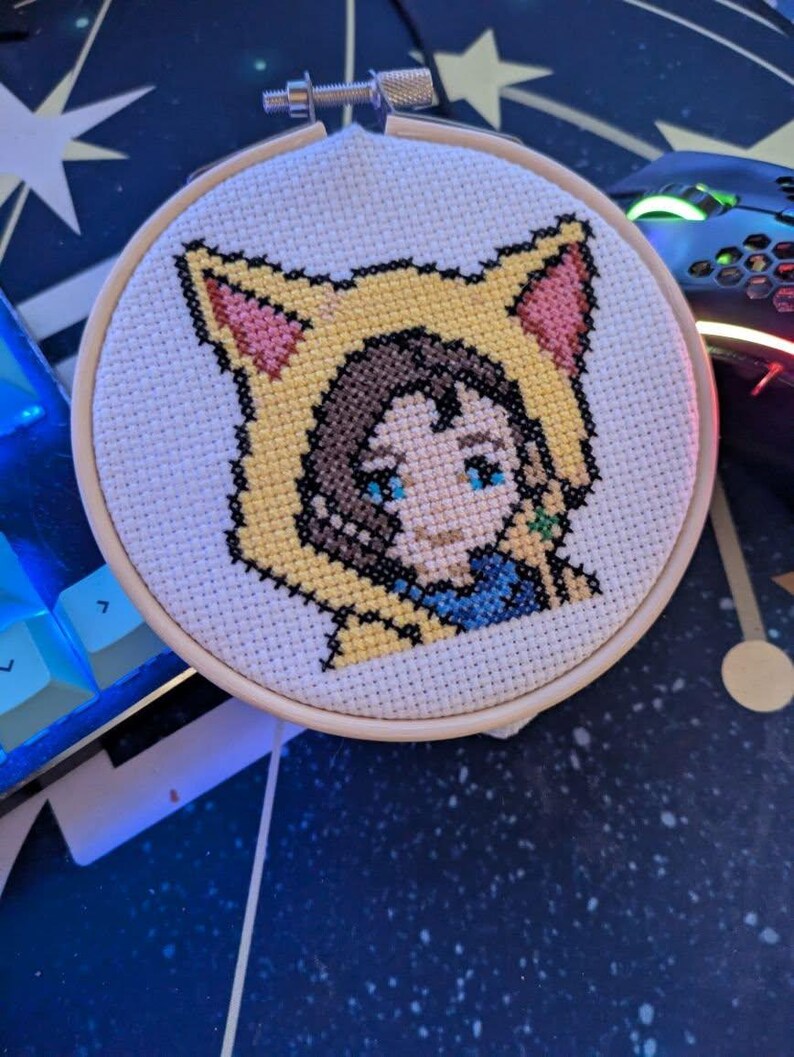 FFXIV Krile Pixel Cross Stitch Pattern - Etsy