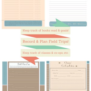 Digital Printable Homeschool and Life Planner - Etsy