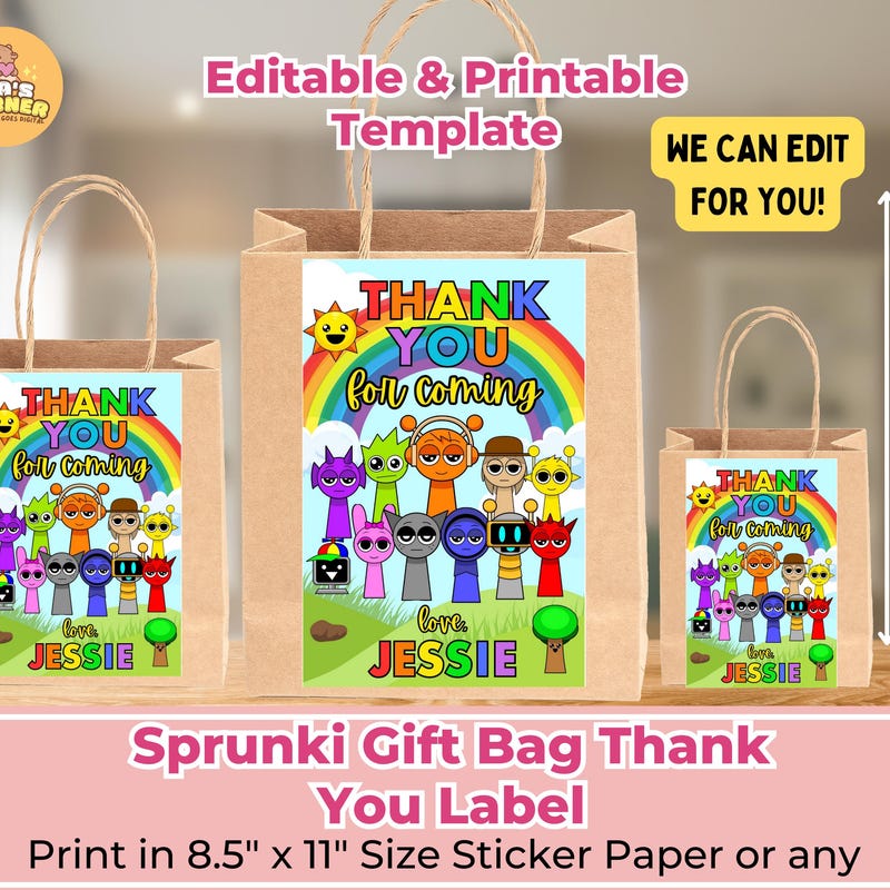 Sprunki Sticker - Etsy