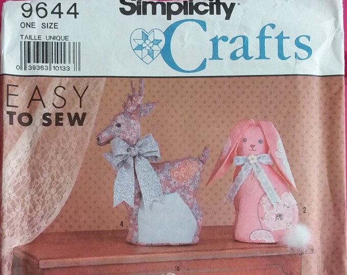 Vintage Simplicity Crafts Easy To Sew Pattern 9644 UNCUT - Etsy.de