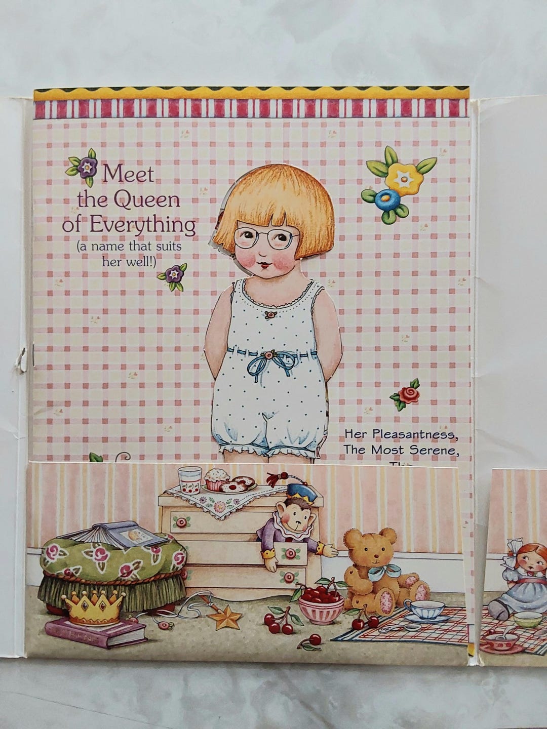 Vintage Child's Play Ann Estelle Paper Doll Book by Mary Engelbreit ...