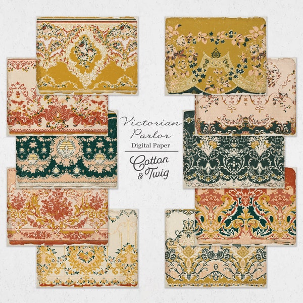 Victorian Papers - Etsy