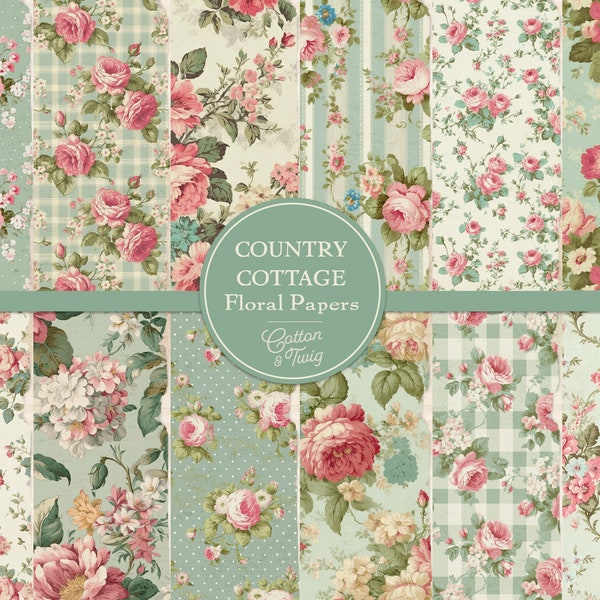 Shabby Chic Paper - Etsy
