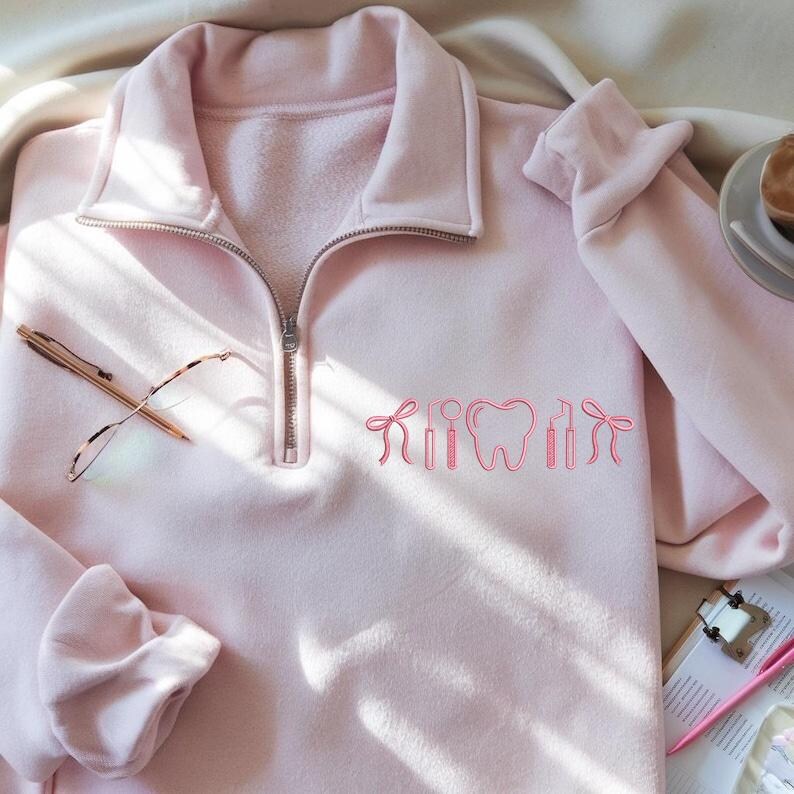 Dental Embroidery Design, Tooth Outline Embroidery File, Dentist Tools ...