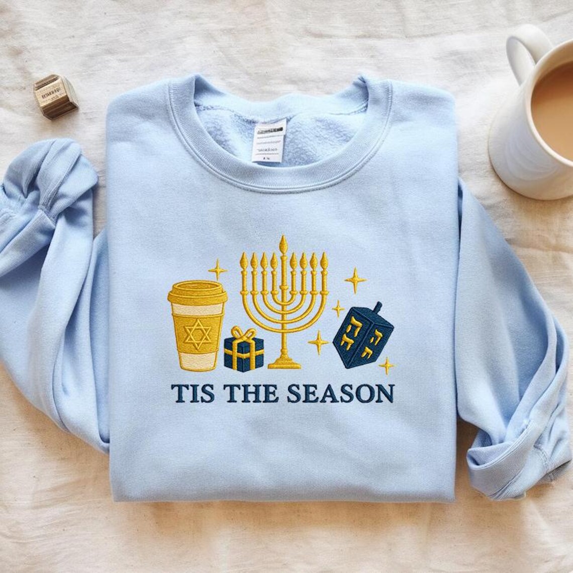 Hanukkah Embroidery Design, Menorah Dreidel Holiday Machine Embroidery ...