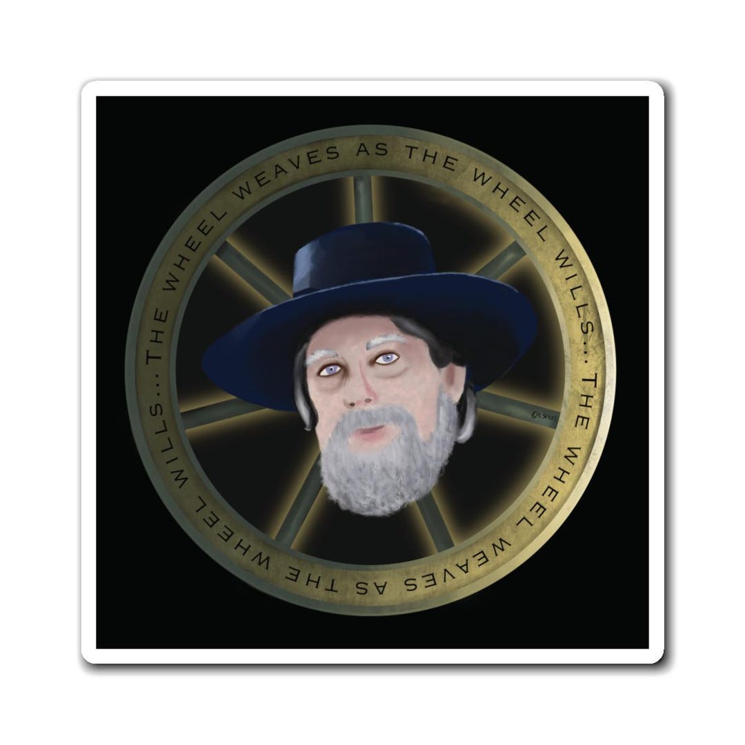 Wheel of Time Magnet: the Creator Robert Jordan - Etsy