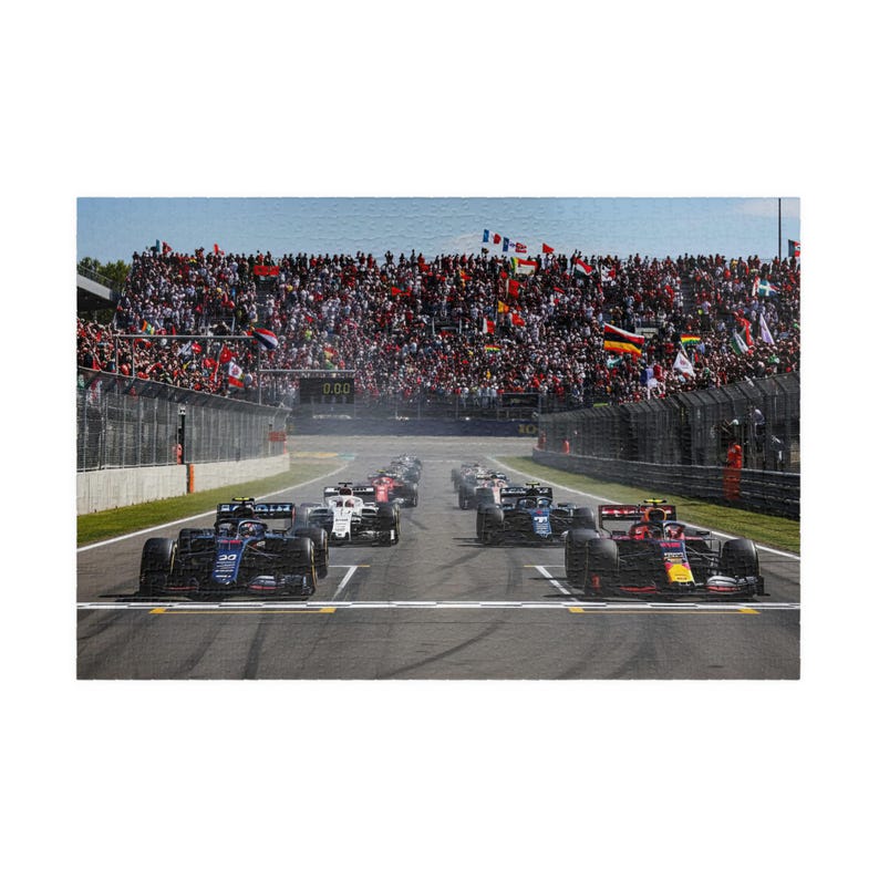 F1 Jigsaw Puzzles: Formula1 Race Start, High Speed Track, Fun Puzzle ...
