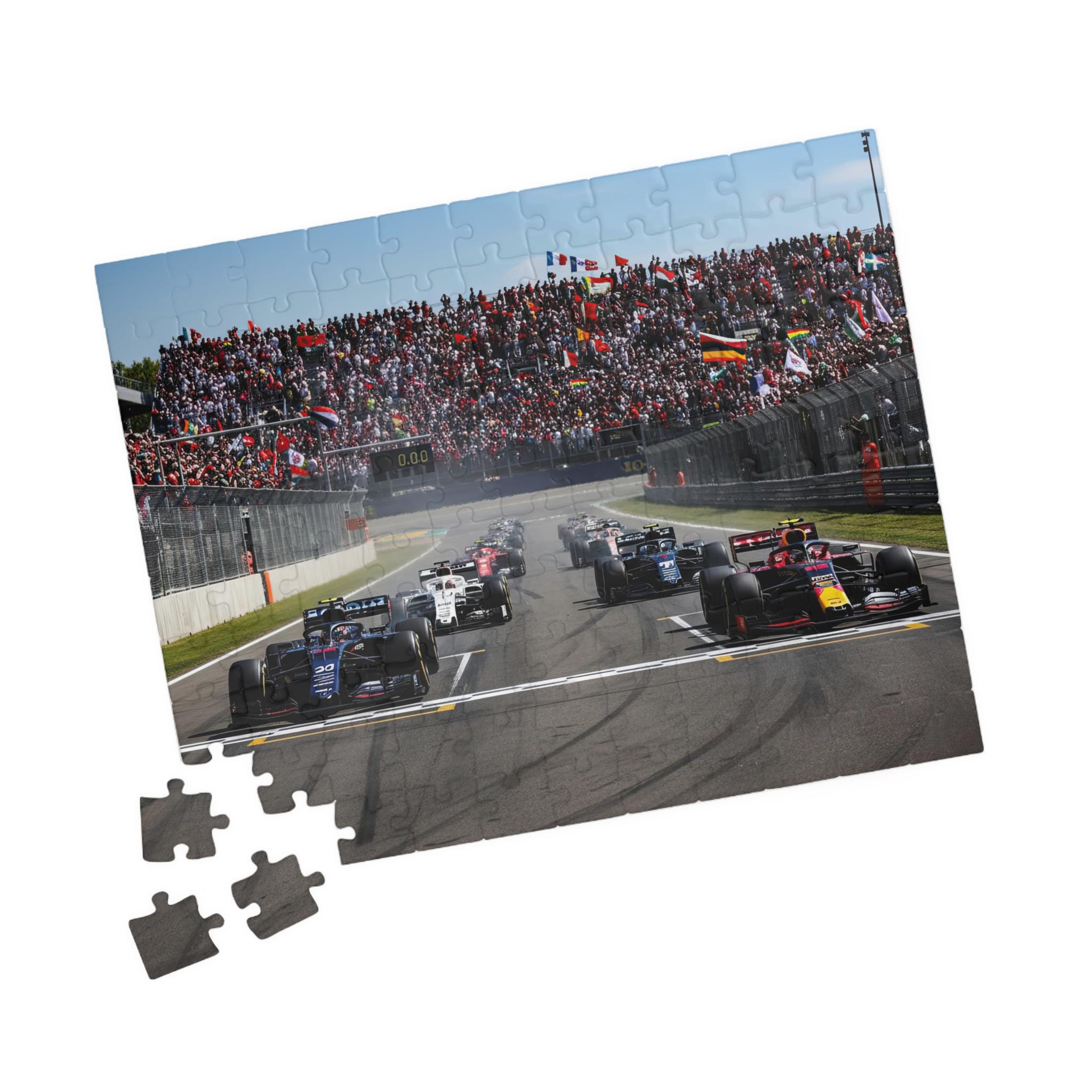 F1 Jigsaw Puzzles: Formula1 Race Start, High Speed Track, Fun Puzzle ...