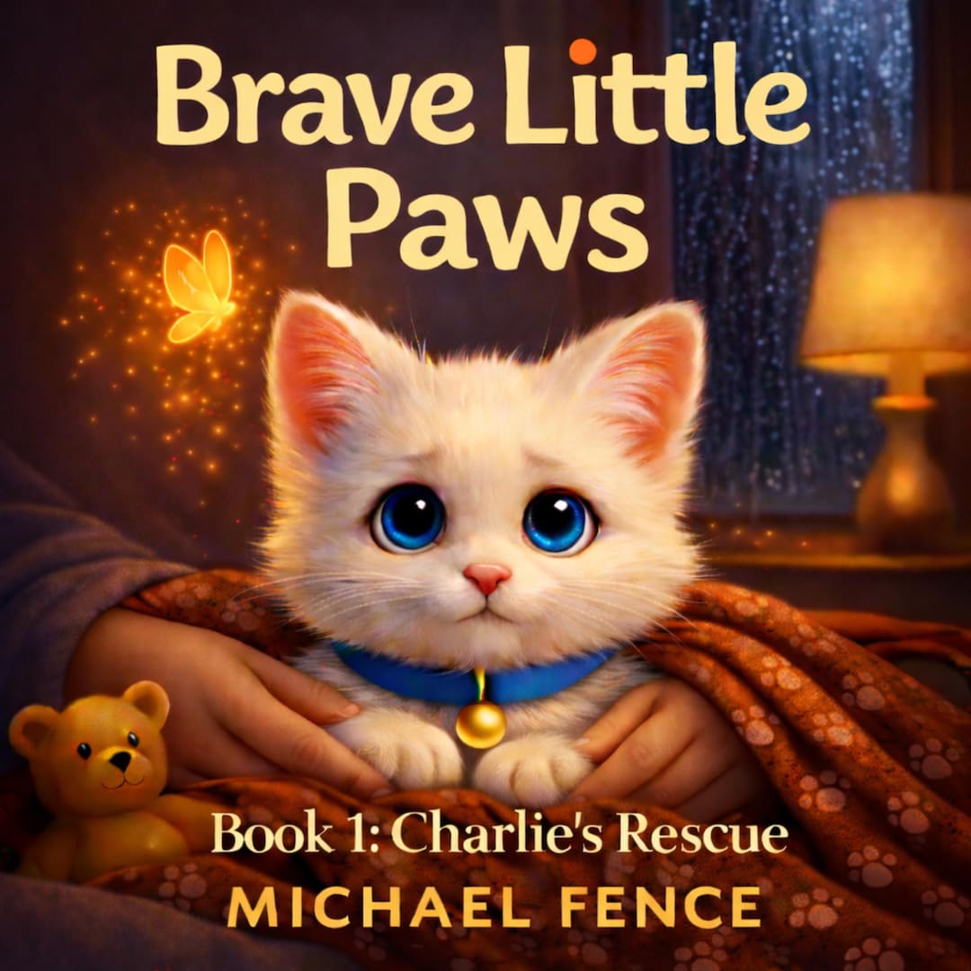 Brave Little Paws: Charlie’s Rescue – A Gentle Cat Bedtime Picture Book ...