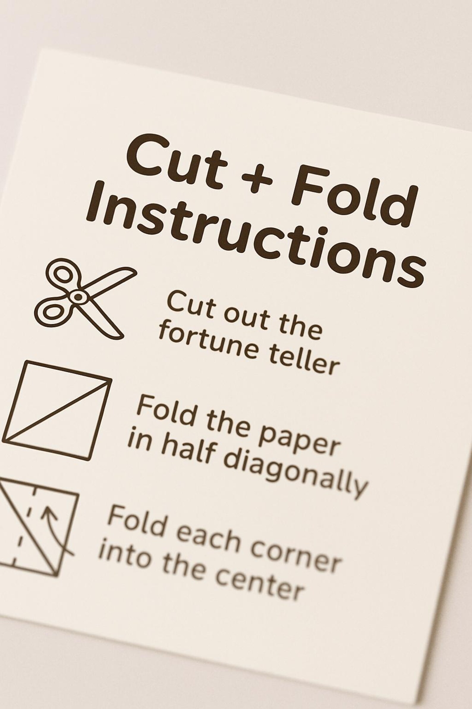Coping Skills Fortune Teller Kit for Kids – Printable SEL Tool for ...