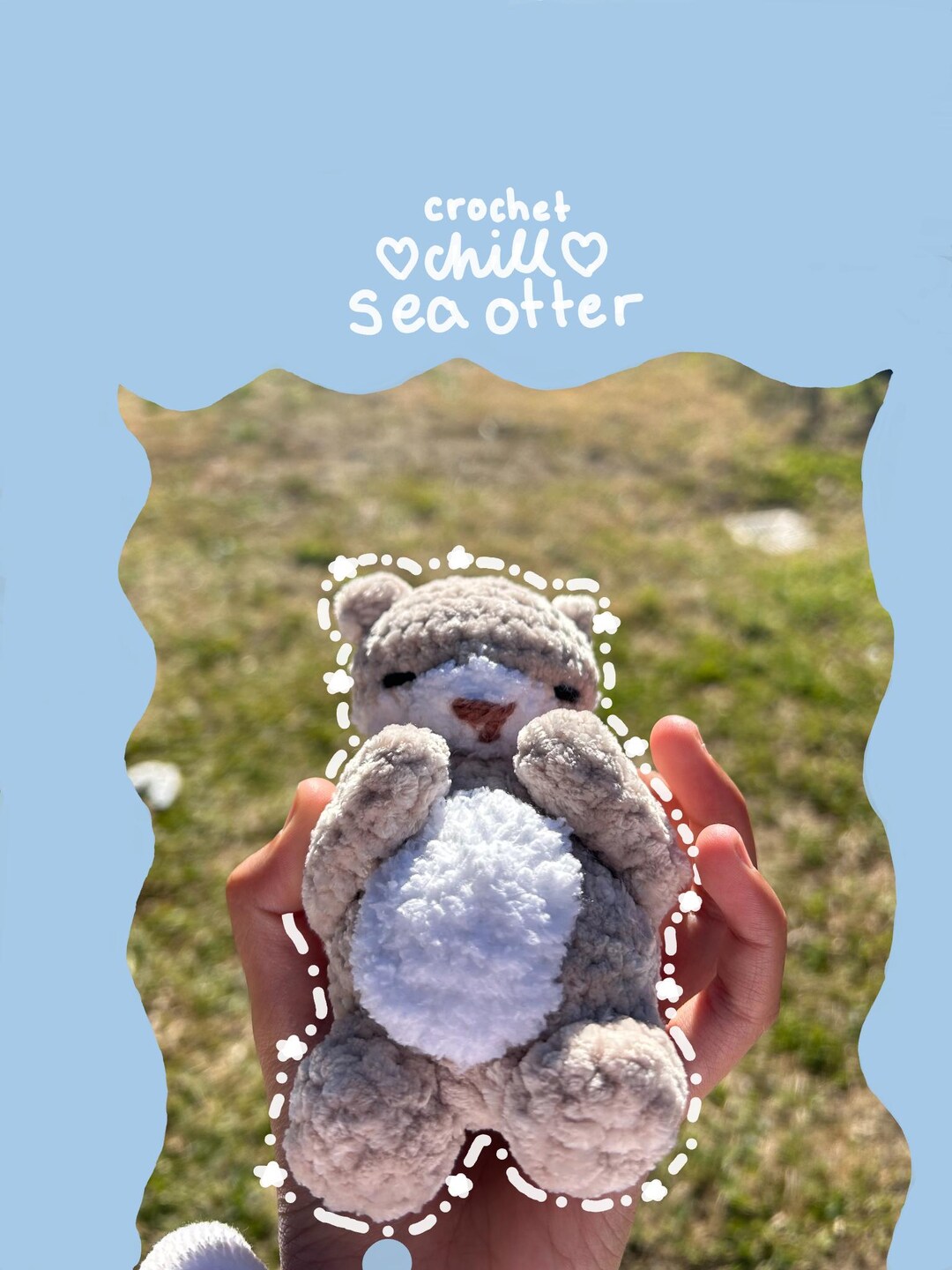Chill Sea Otter Crochet Pattern - Etsy