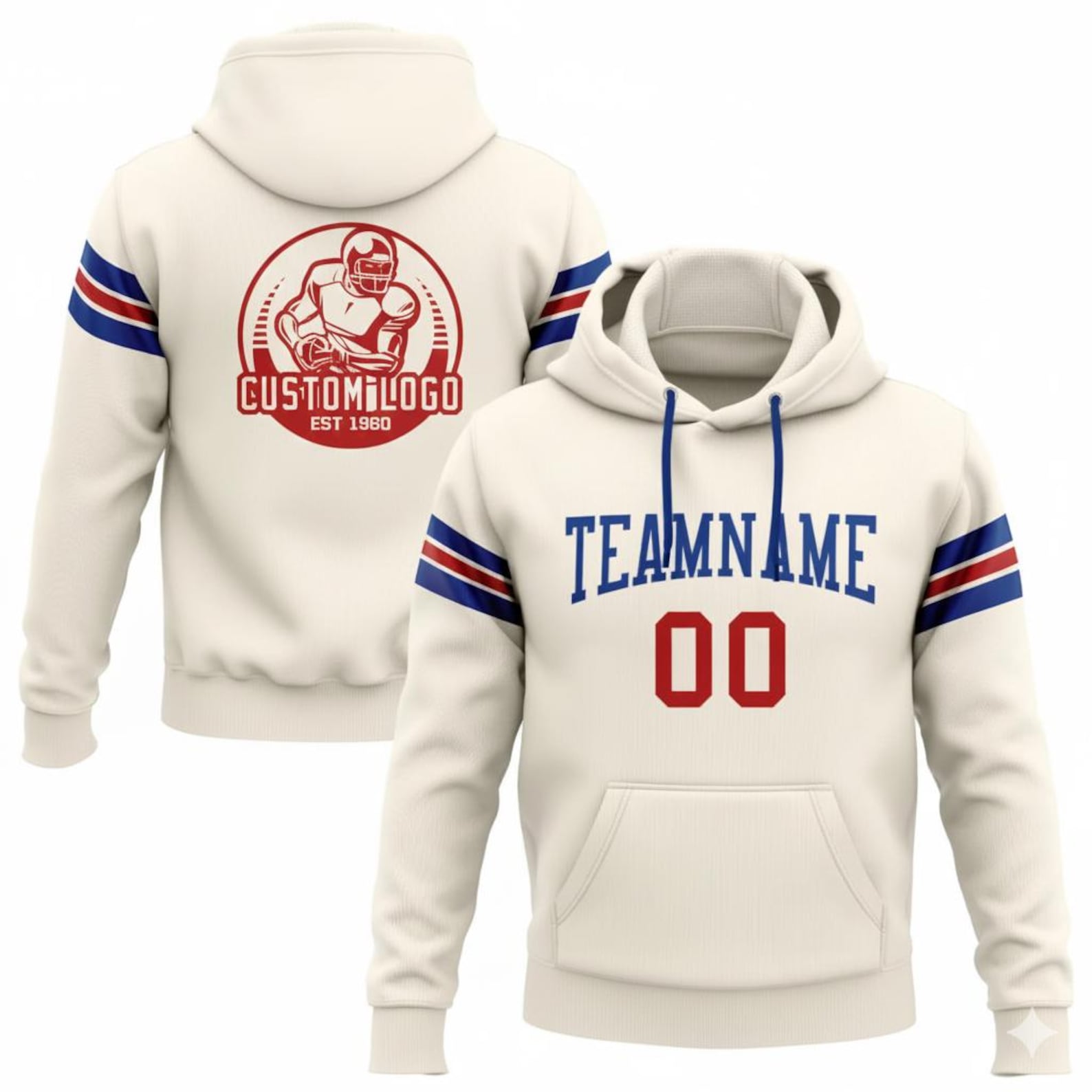 Custom Player Football Hoodie – Nokojo