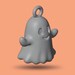 3D Printable Ghost Buddy Keychain Model, Stl, Obj, Fbx, Glb, Blend ...