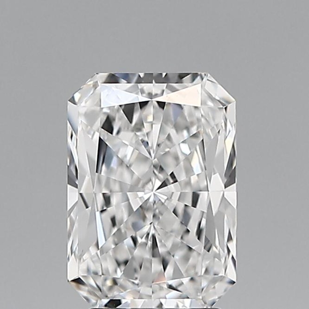 IGI Certified 2.50ct Radiant Cut Lab Grown Diamond / DEF Vvs / Vs Lab ...