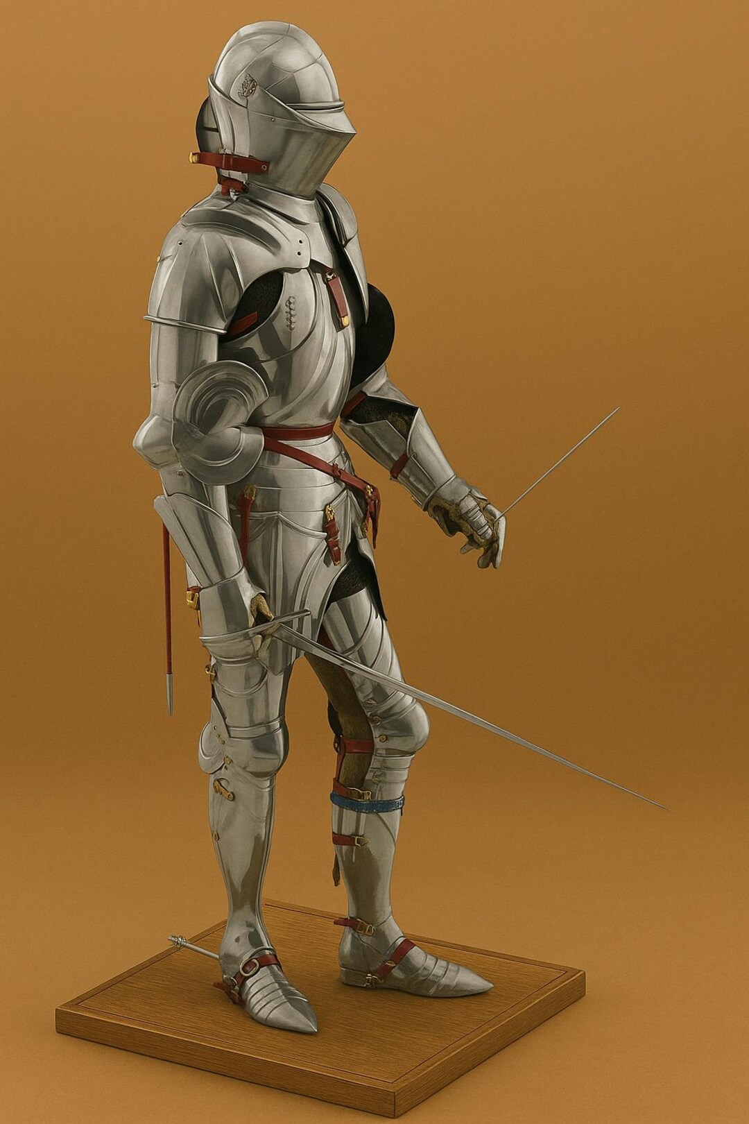 Medieval Gothic Knight Armor Suit – Full Body 18 Gauge Steel Medieval ...