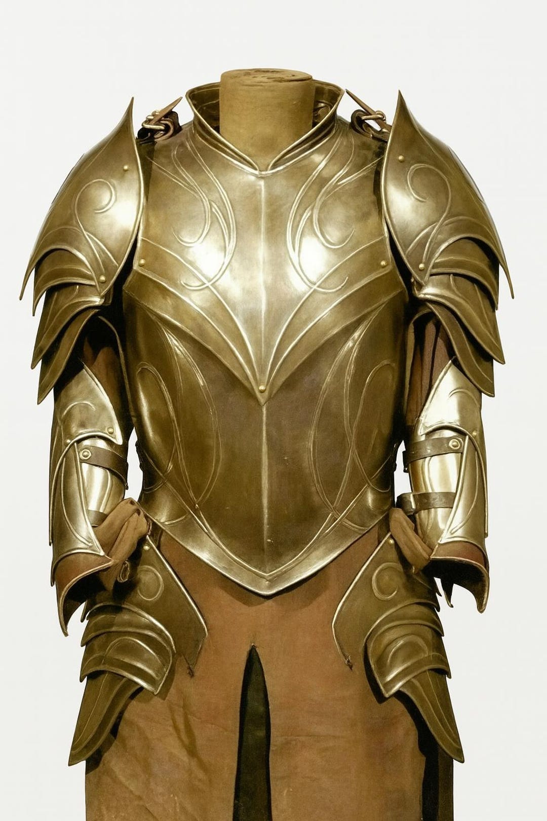 Medieval Elven Warrior Armor ~ Lotr-inspired Fantasy Chest Plate Set ...