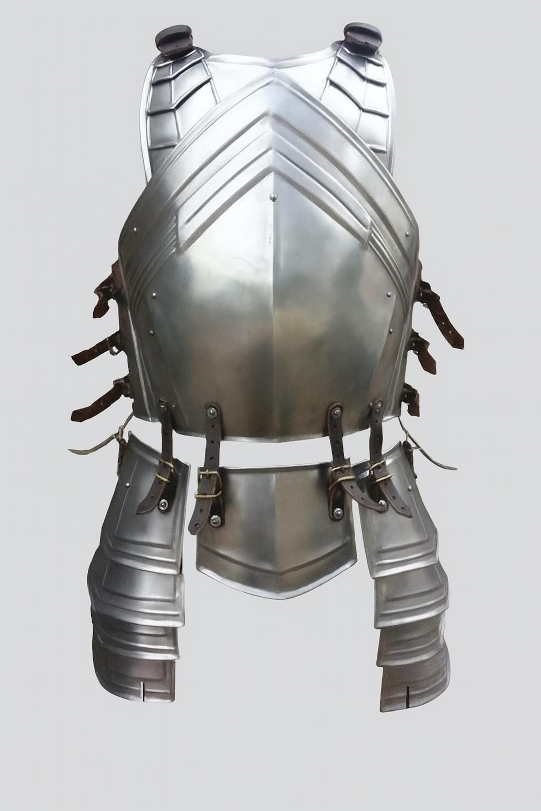 The Dark Knight Chest Plate ~ Gothic Silver Steel Body Armor for Men ...