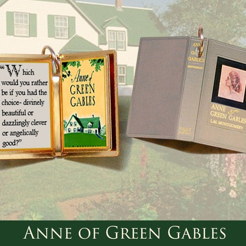 Bosom Friend Anne of Green Gables Quote Necklace Friendship - Etsy