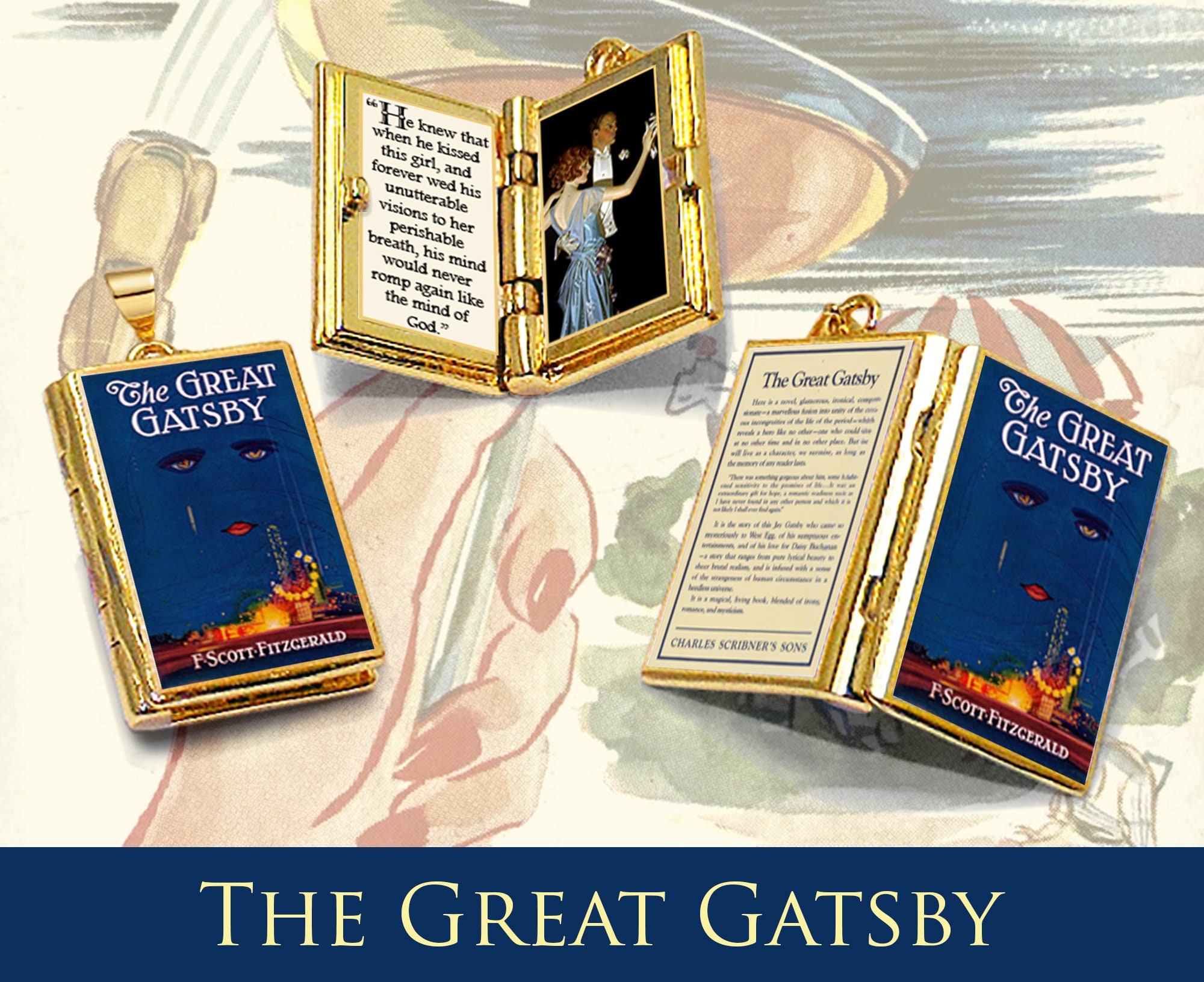 The Great Gatsby Book Back Cover