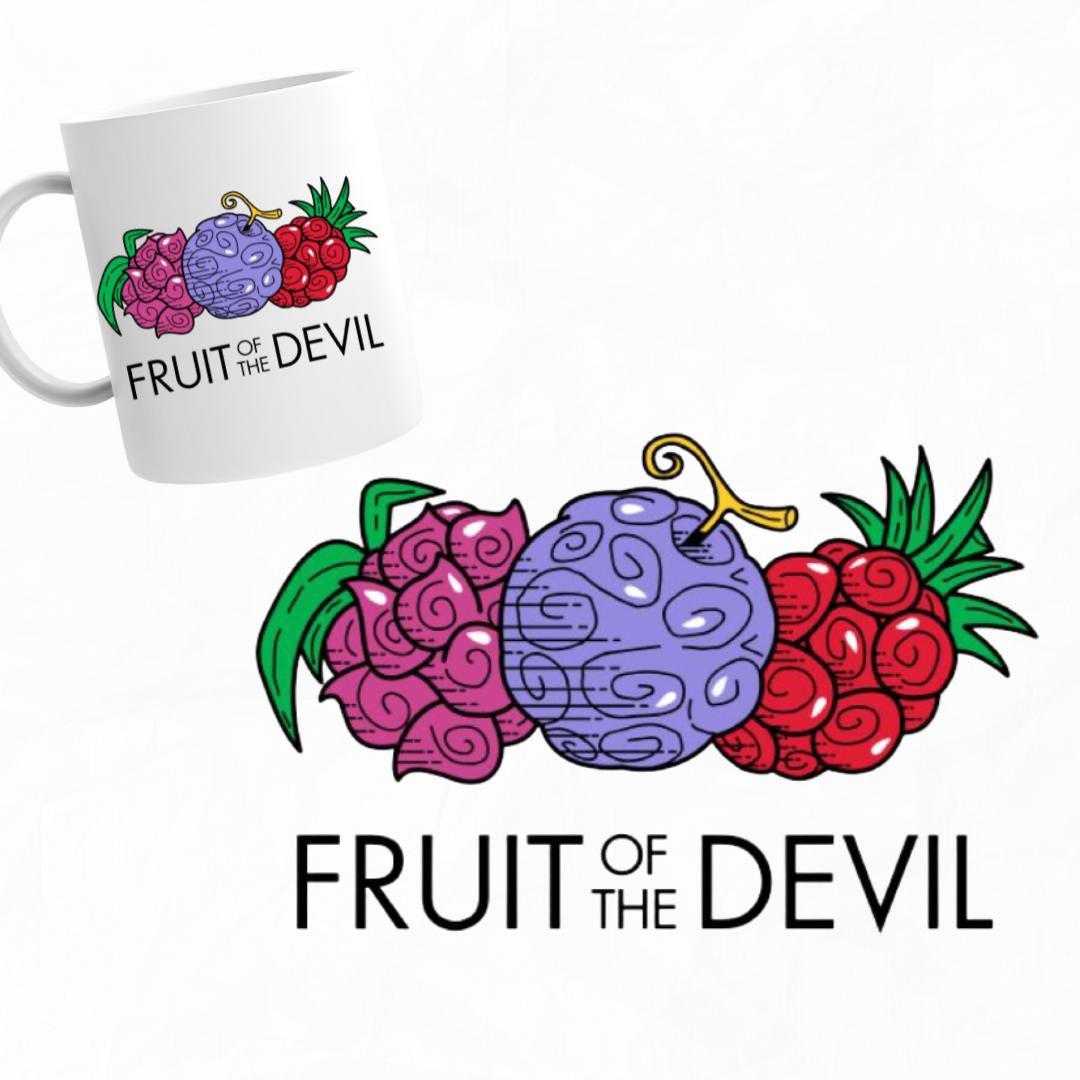 One Piece Devil Fruit PNG Parody | Fruit of the Devil Digital Download ...