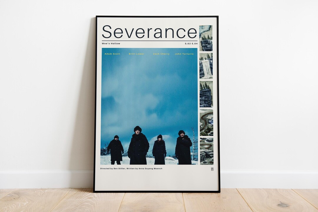 Severance TV Show Poster, Mid-century Modern Art (digital Download ...