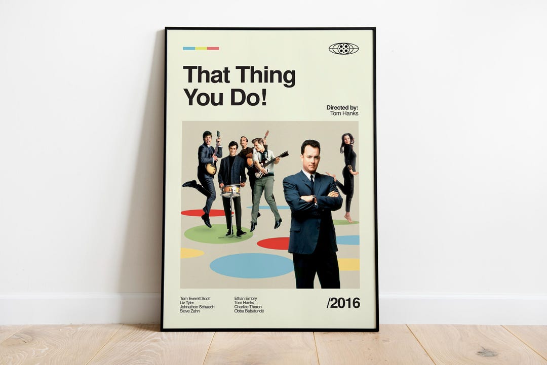 That Thing You Do! Movie Poster, Retro Mid-century Modern Art - Etsy