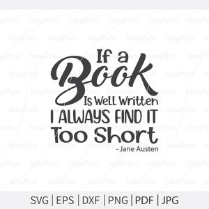 Jane Austen Quotes SVG Bundle, Jane Austen Quotes, Pride and Prejudice ...