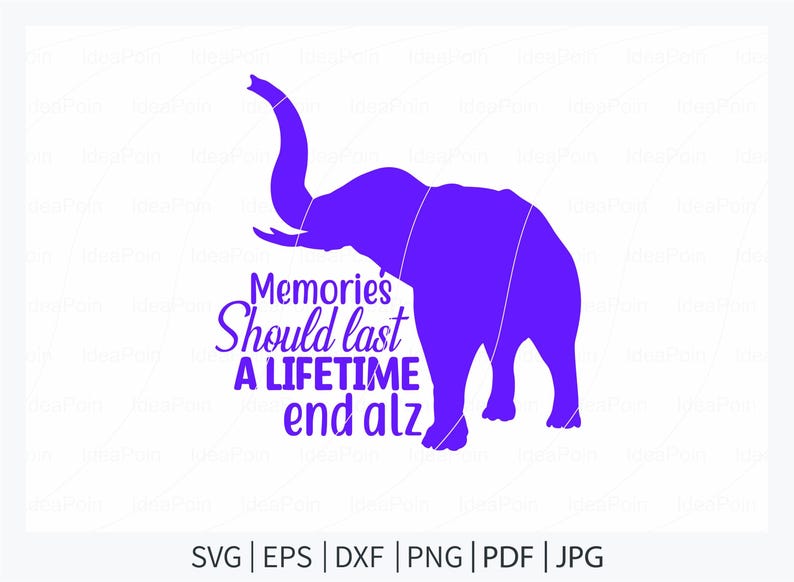 End Alzheimers Svg, Alzheimer's Awareness Svg Bundle, Purple Ribbon Svg ...
