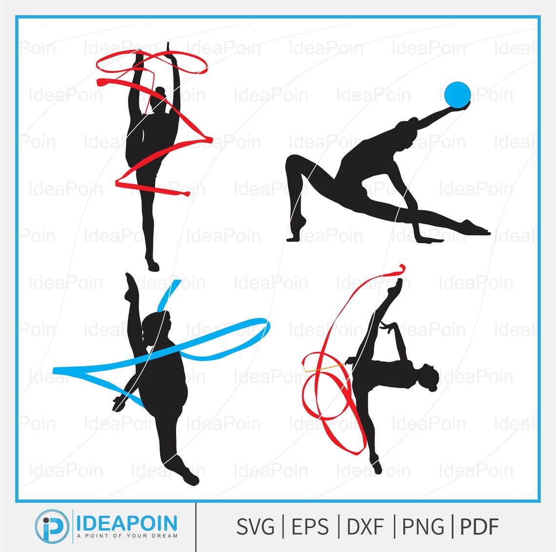 Rhythmic Gymnastics Svg, Gymnastics Svg, Rhythmic Gymnastics Clipart ...