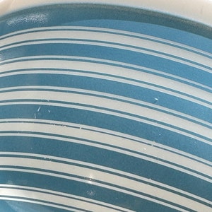 Vintage Pyrex Blue Striped Bowl Number 403 2 1/2 Quart-vintage Pyrex ...