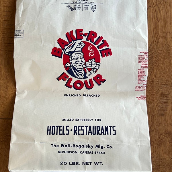 Vintage Flour Sack - Etsy