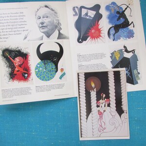 Vintage 1982 THE ZODIAC by Erte Brochure, 12 Serigraph Images and La ...