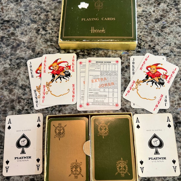 Retro Playing Cards - Etsy