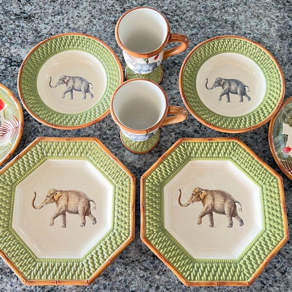 Elephant Plate - Etsy