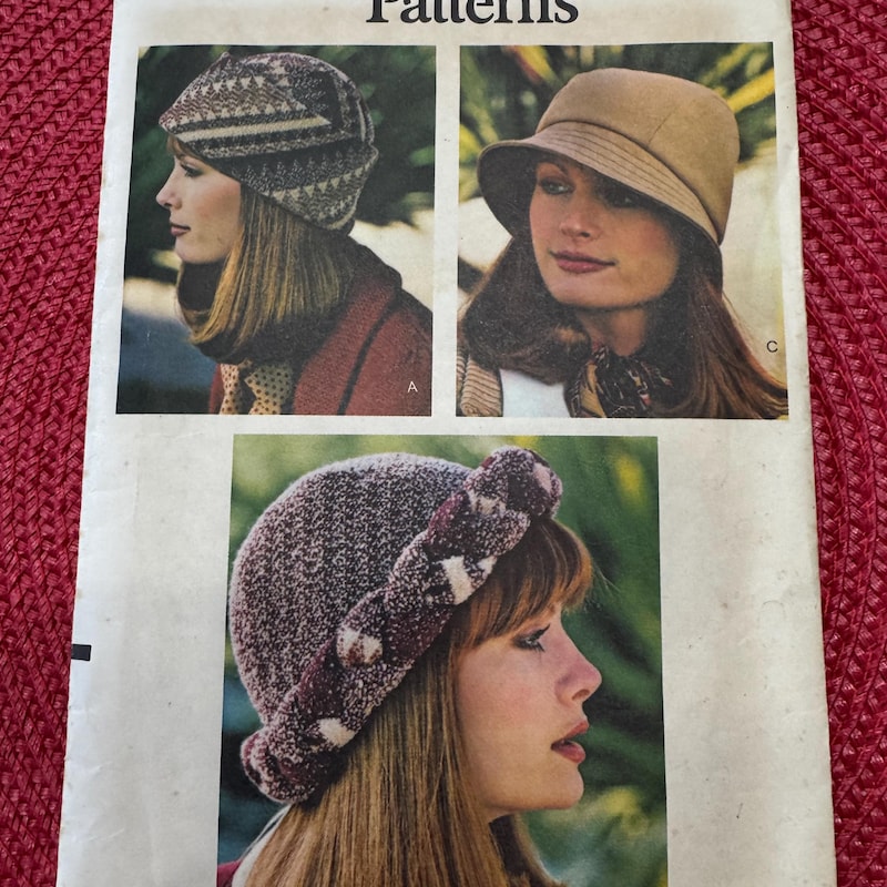 Vogue Hat Pattern - Etsy
