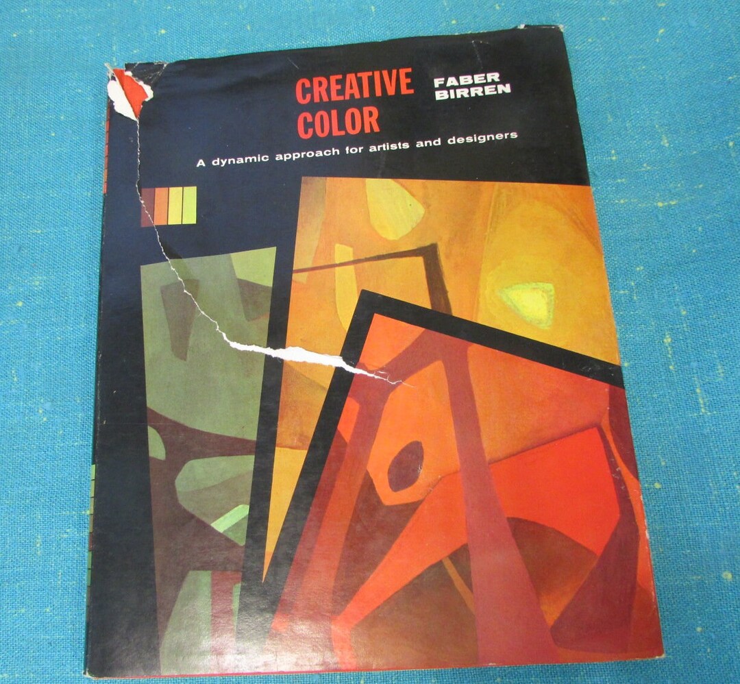1961 CREATIVE COLOR by Faber Birren for Hard Copy Book, for Artists and ...