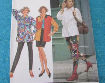 RARE 1990s New Look Sewing Pattern 6670 Misses Sleeveless Drop Waisted ...