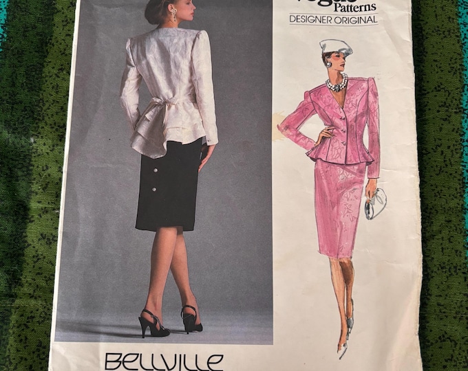 Vogue Designer Original Sewing Pattern 8709 Misses Marcy Tilton Loose ...