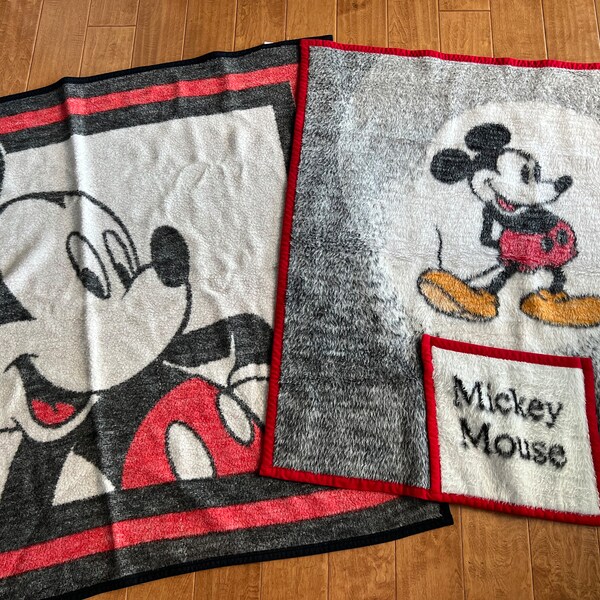 Mickey Mouse Blanket - Etsy