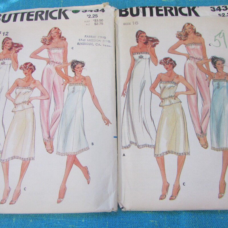 Full Slip Pattern - Etsy