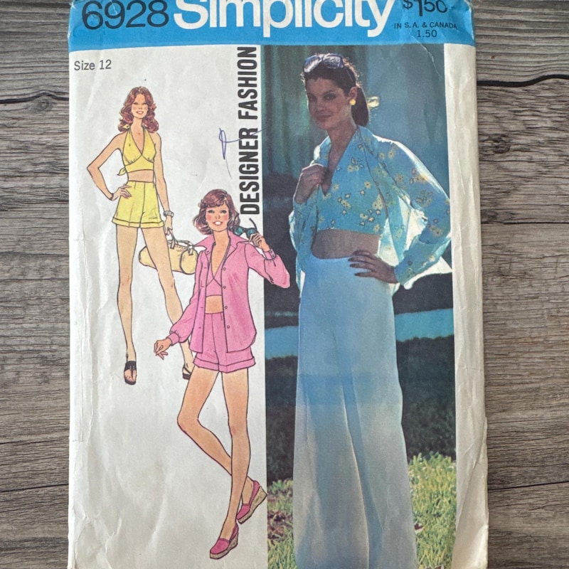 Vintage Midriff Top - Etsy