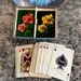 Vintage Duratone Dual Deck of Playing Cards With Roses on Black One ...