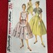 RARE 1966 Simplicity Sewing Pattern 6399 Misses One Piece Round Neck ...