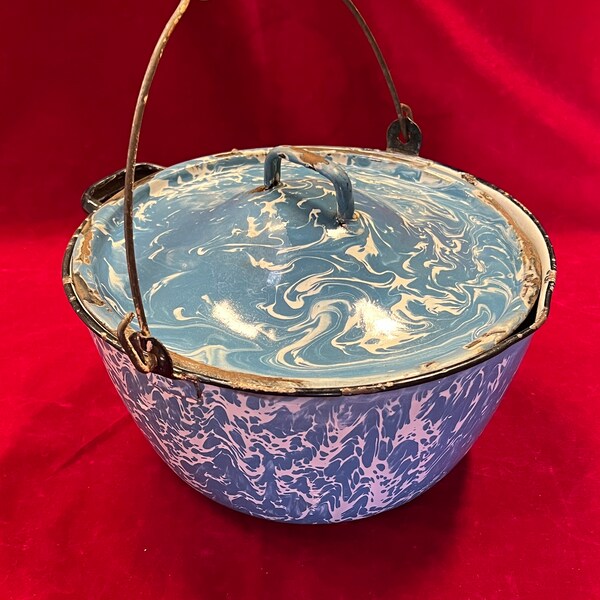 Swirl Graniteware - Etsy