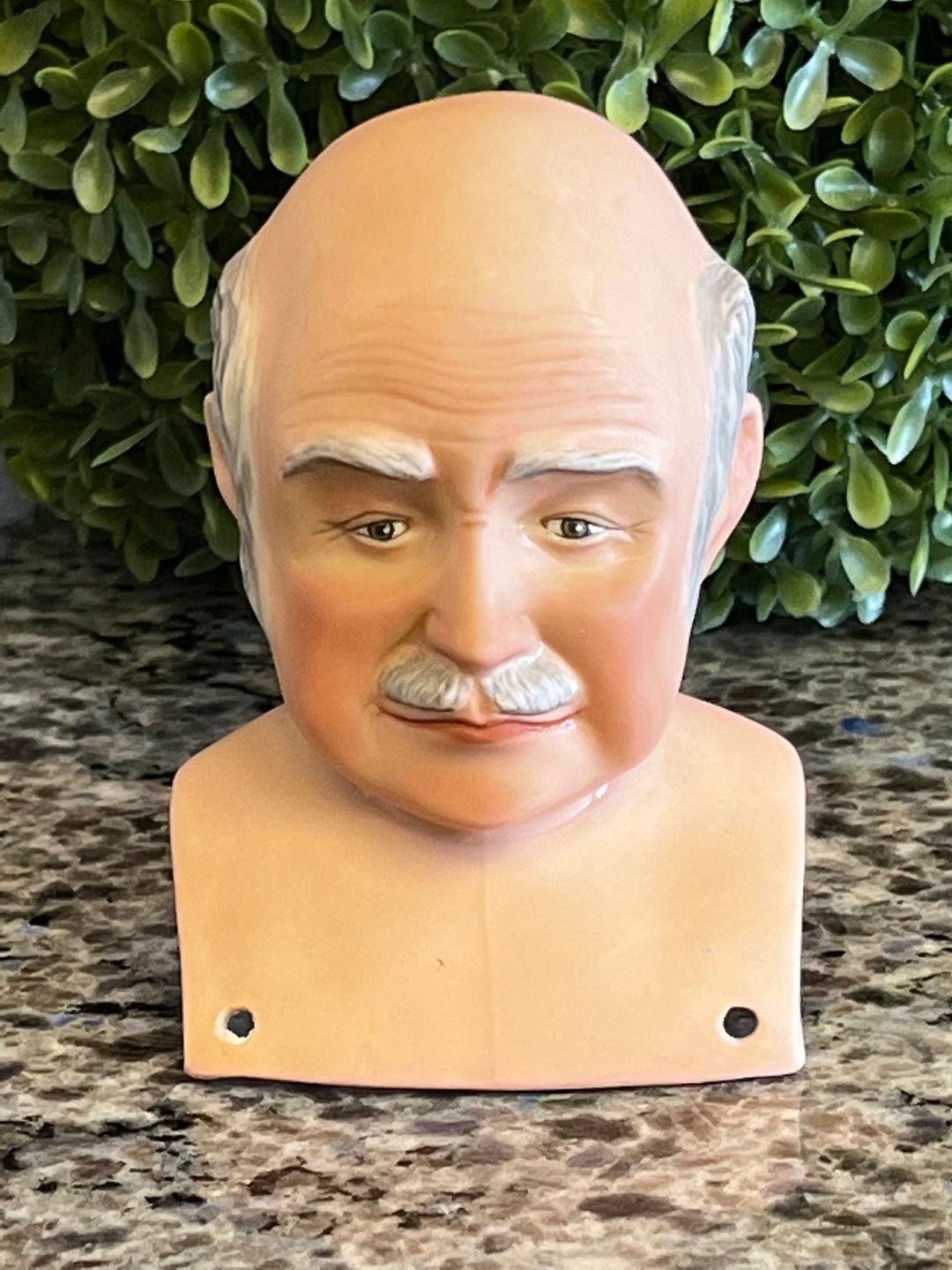 1982 Seeley Ceramics Faith Wick Male Bisque Porcelain Doll Head 5 Tall ...