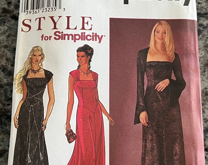 Simplicity Sewing Pattern 8839 Misses Renaissance Medieval Long Dress ...