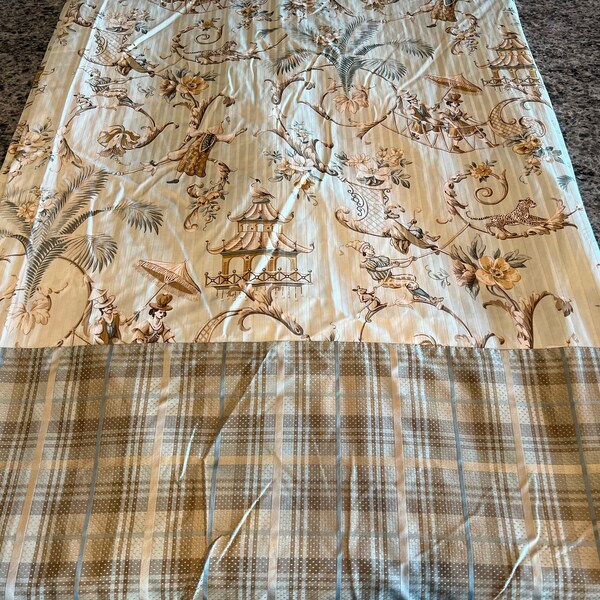 Chinoiserie Fabric - Etsy