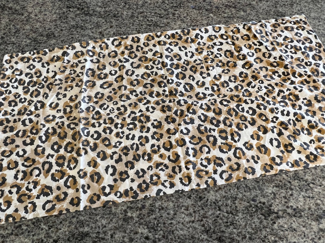 Vintage Mohawk Cheetah Jaguar Animal Print King Pillowcase Vintage King ...