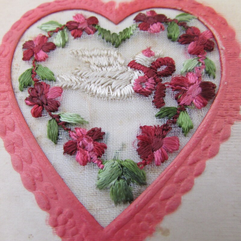 Embroidered Postcard - Etsy